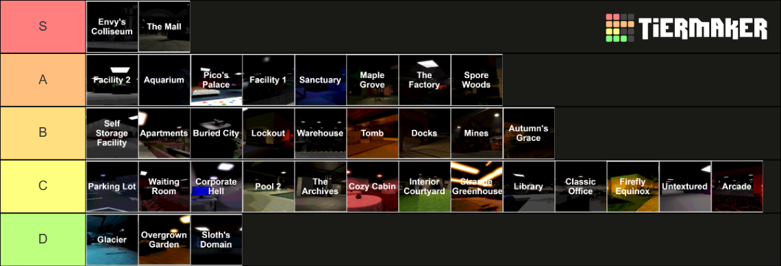Roblox Depth Spelunking Maps Tier List (Community Rankings) - TierMaker