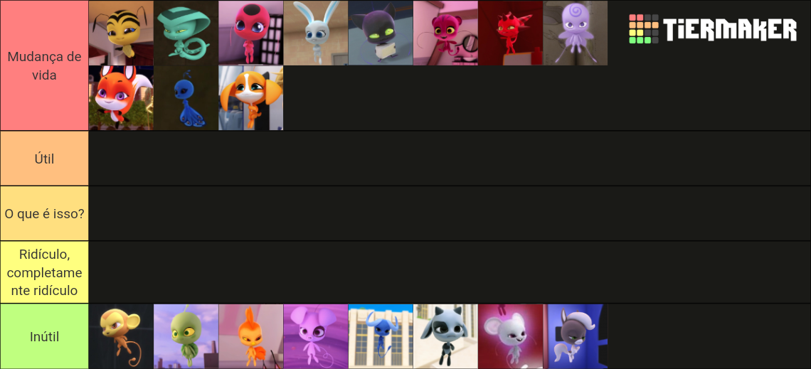 All Kwami Powers from Miraculous Ladybug Tier List (Community Rankings ...