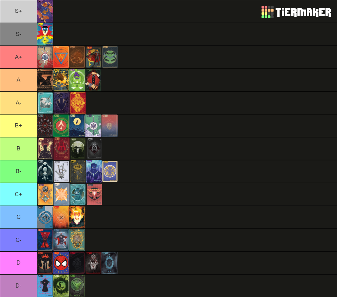 Unmatched Fighter [Cardbacks] (December 2024) Tier List (Community ...