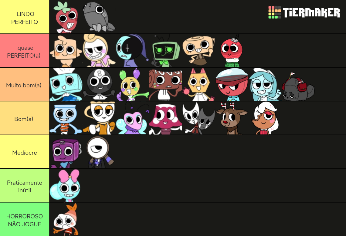 Dandy's World: Toon Tier List (Community Rankings) - TierMaker