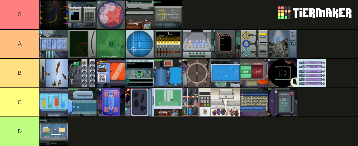 All Among Us Tasks Tier List (Community Rankings) - TierMaker