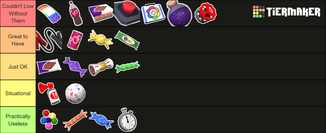 Dandy's World Item Tier List (Community Rankings) - TierMaker