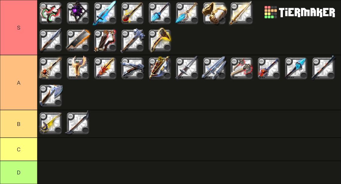 Albion Online Weapons (All Crystal Weapons) Tier List (Community ...