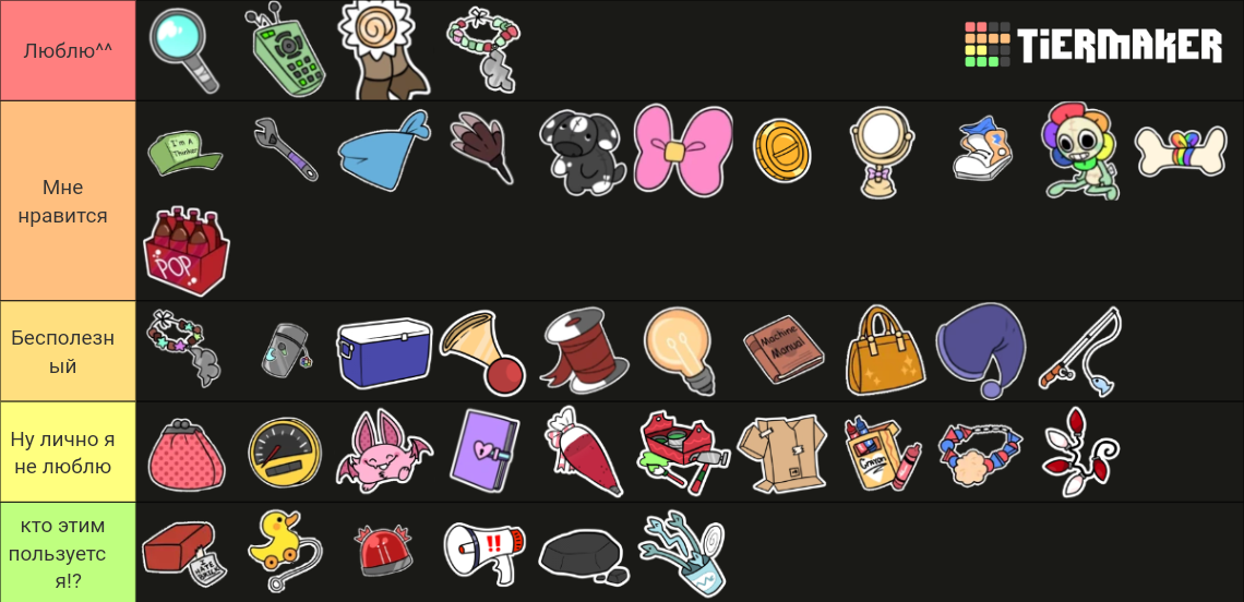 Dandy's World: Trinkets Tier List (Community Rankings) - TierMaker