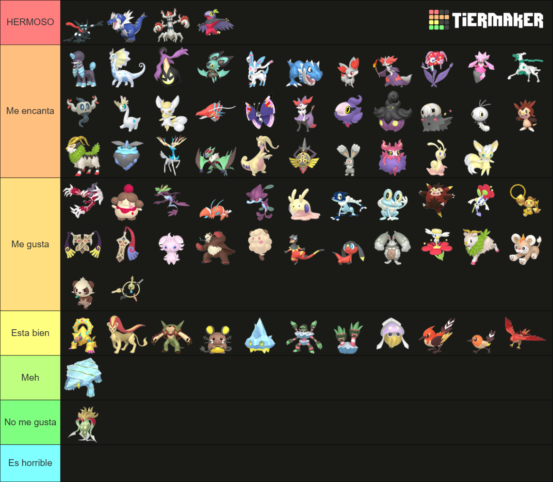 Every Shiny Pokemon Tier List (Community Rankings) - TierMaker