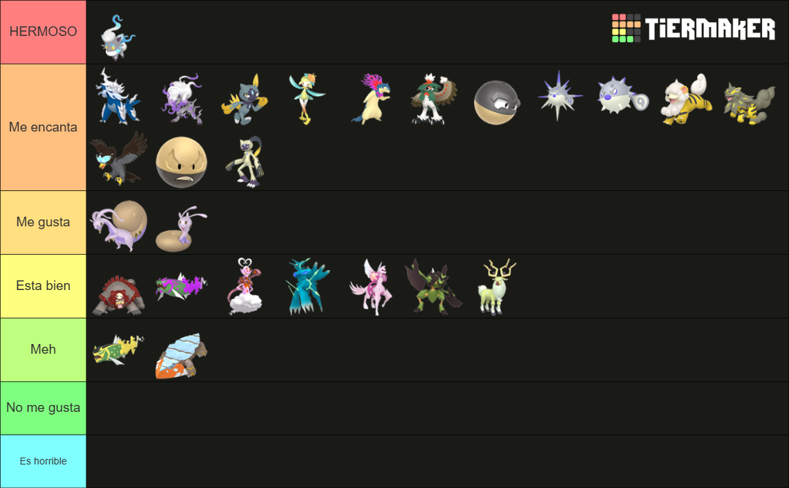 Every Shiny Pokemon Tier List (Community Rankings) - TierMaker