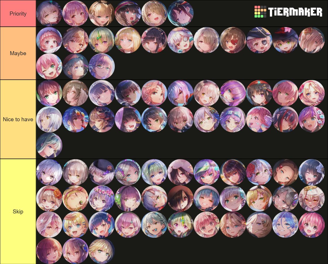 Heaven Burns Red SS Styles Maker Tier List (Community Rankings) - TierMaker