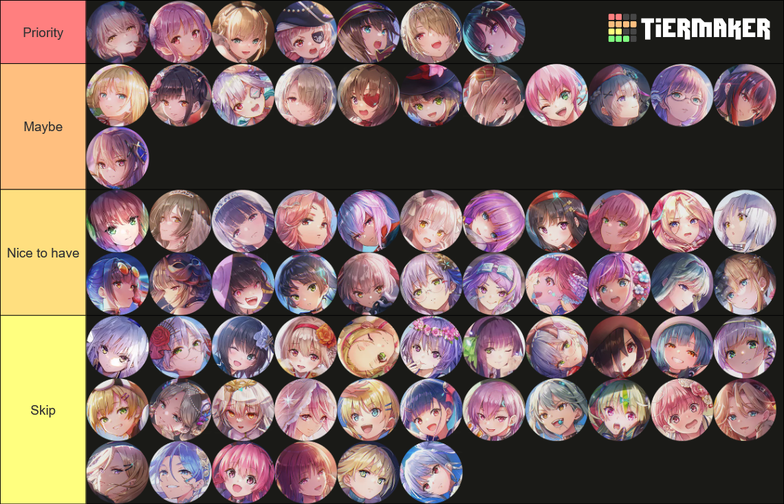 Heaven Burns Red SS Styles Maker Tier List (Community Rankings) - TierMaker