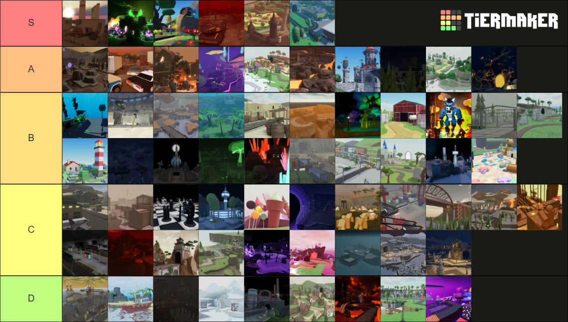 TDS Maps September 2024 Tier List (Community Rankings) - TierMaker