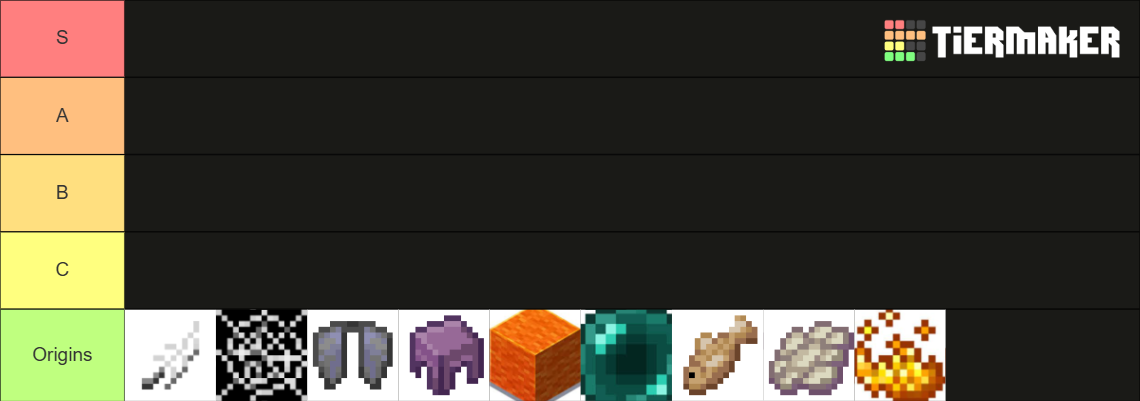 origins + mob and extra origins mods Tier List (Community Rankings ...