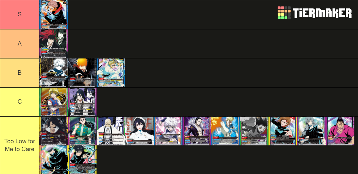 Union Arena (English) Tier List (Community Rankings) - TierMaker