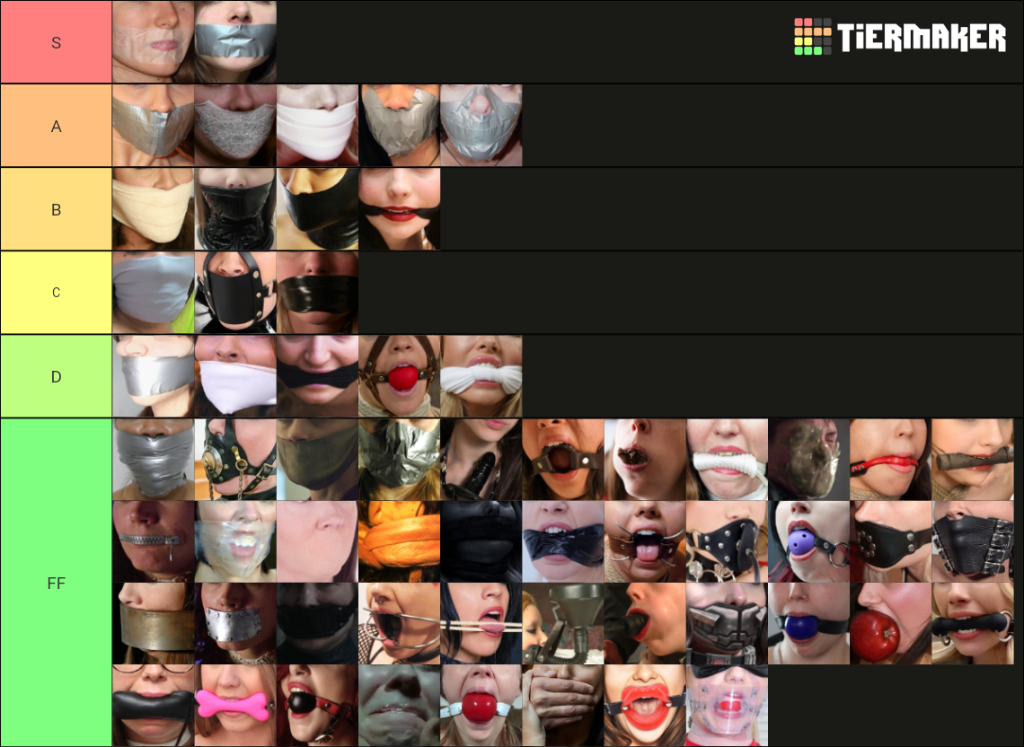 Gag Ranking (updated) Tier List (Community Rankings) - TierMaker