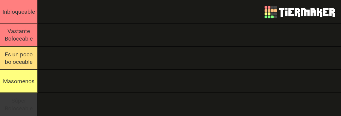 TSB Characters 22/01/2025 Tier List (Community Rankings) - TierMaker