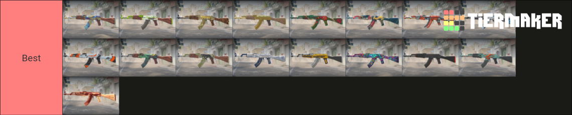 Counter-Strike 2 (CS2): All AK-47 Skins (Feb 2024) Tier List (Community ...