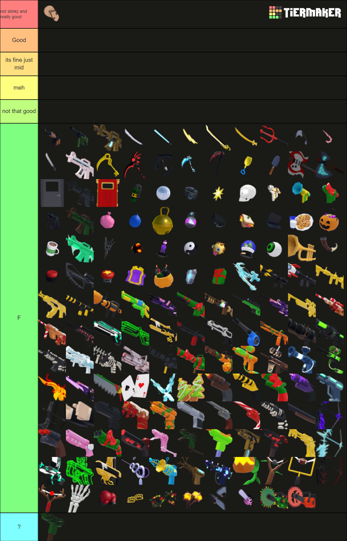 Rivals Skins Tier List (Community Rankings) - TierMaker