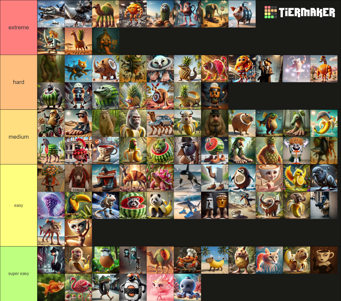 Italian Brainrot Challenge: Who Can Beat Tung Tung Sahur? Tier List ...