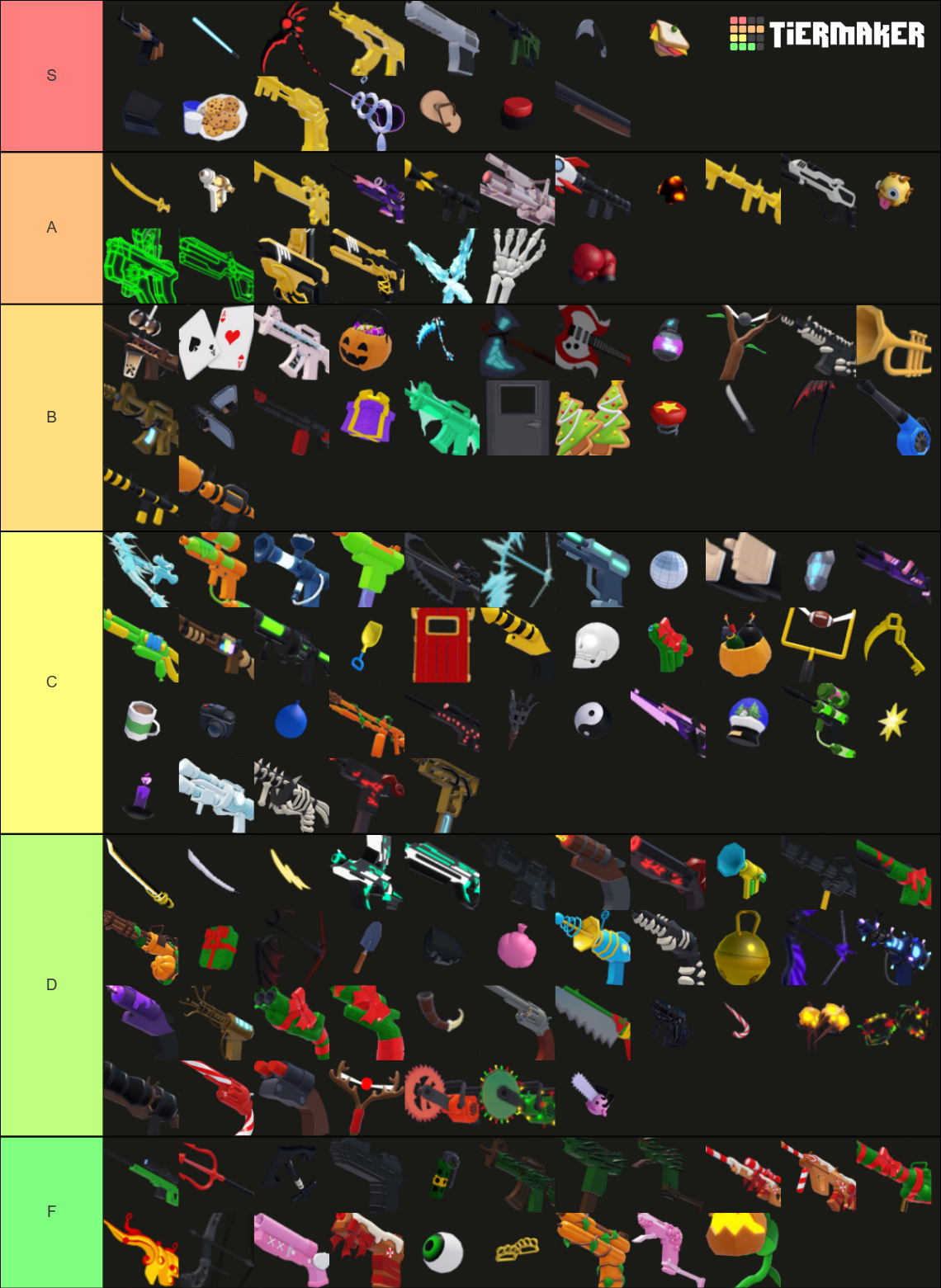 Rivals Skins Tier List (Community Rankings) - TierMaker