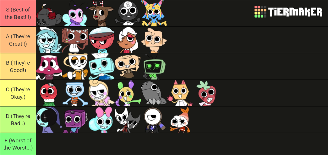 Dandy's World: Toon Tier List (Community Rankings) - TierMaker