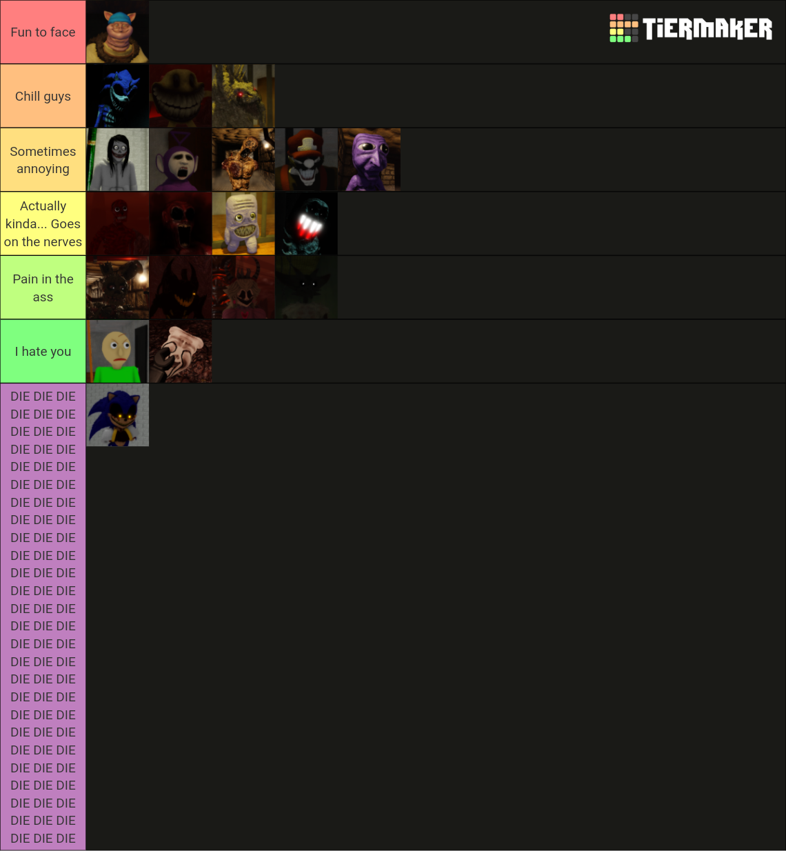 Pillar Chase 2 Tier List (Community Rankings) - TierMaker