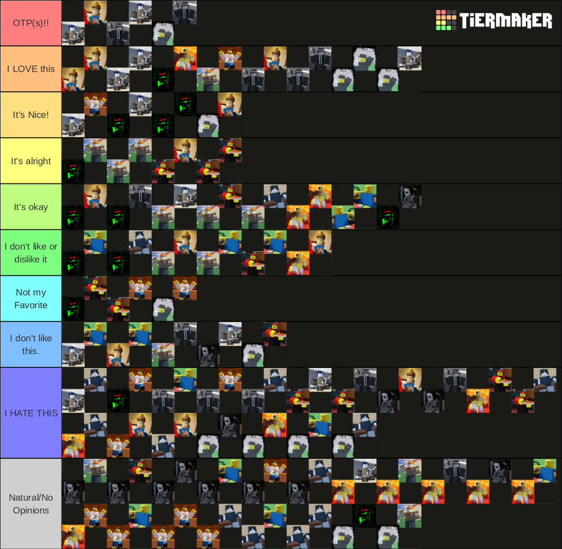 Forsaken Ship (January 2025) Tier List (Community Rankings) - TierMaker