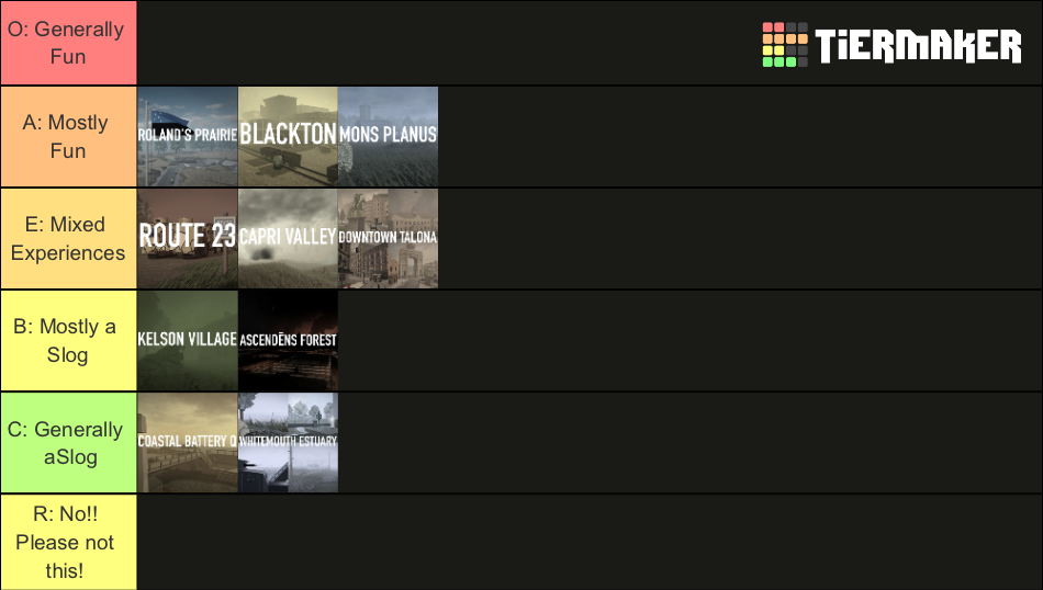 CENTAURA Map TierList (Downtown Talona) Tier List (Community Rankings ...