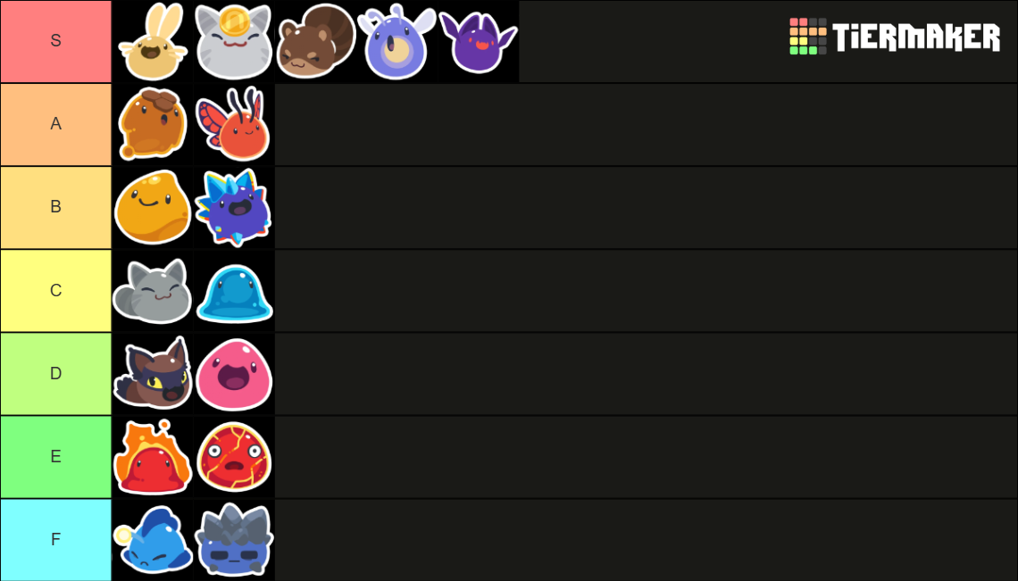 slime rancher 2 every single slimes Tier List (Community Rankings ...