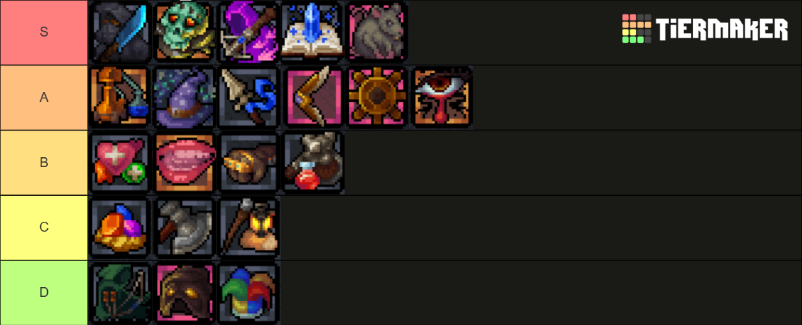 Barony Classes Tier List (Community Rankings) - TierMaker