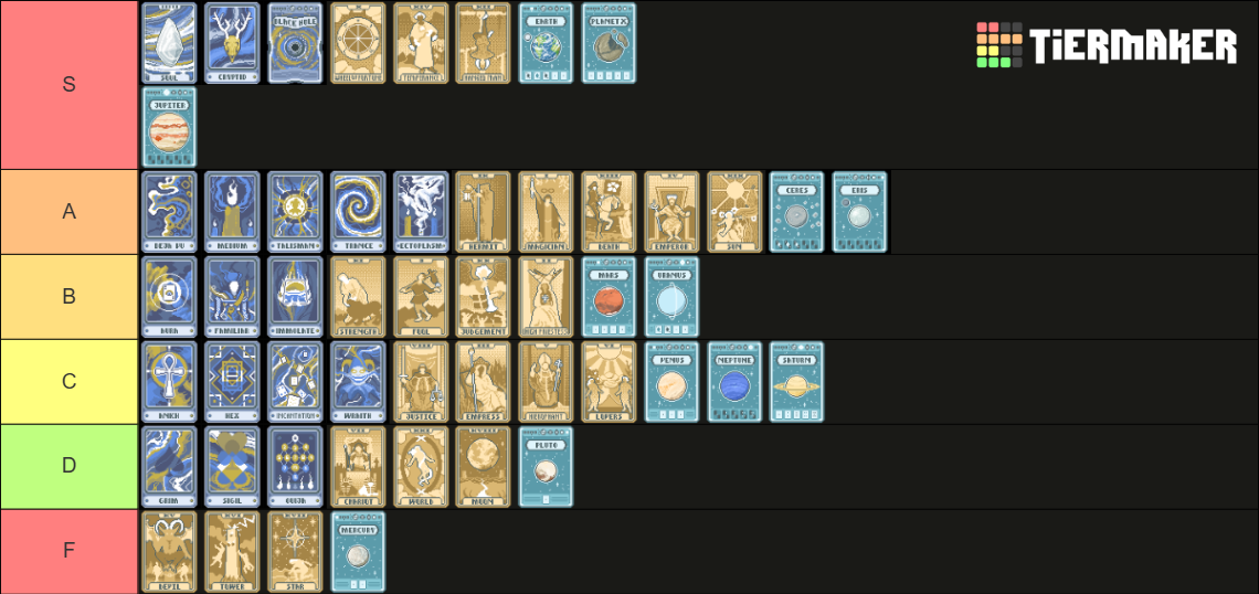 Balatro Consumables Tier List (Community Rankings) - TierMaker