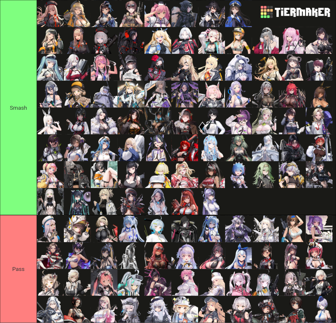 NIKKE: All Characters Tier List (Community Rankings) - TierMaker