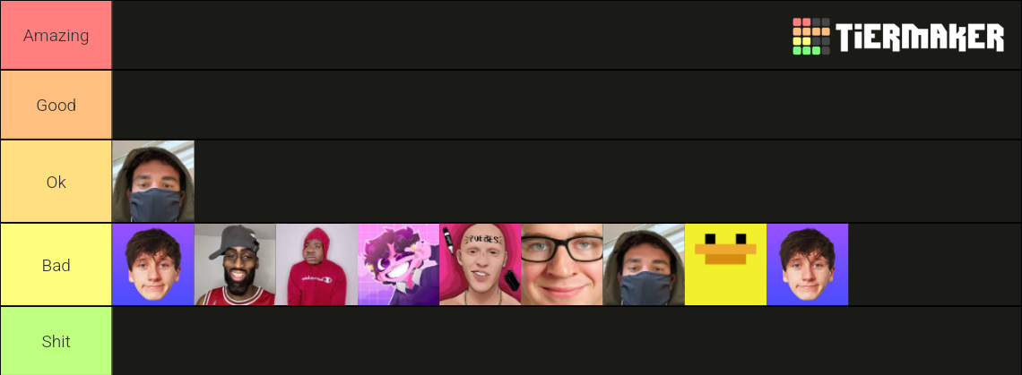 Youtube Shorts Creators Tier List (Community Rankings) - TierMaker