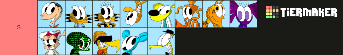 CartoonMania Characters Tier List (Community Rankings) - TierMaker