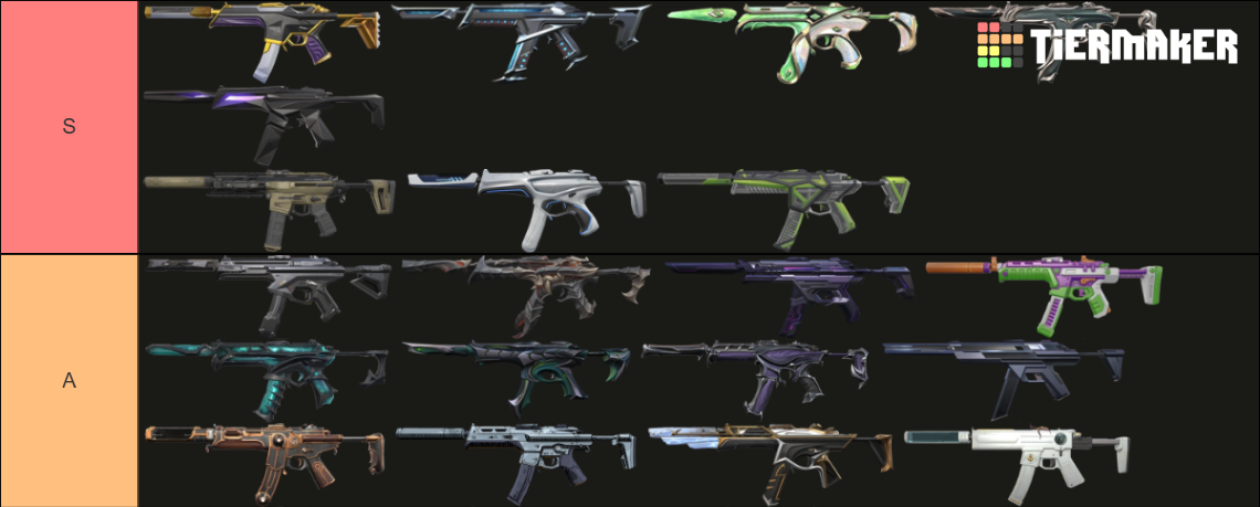 Valorant Spectre Skins (May 2025) Tier List (Community Rankings ...