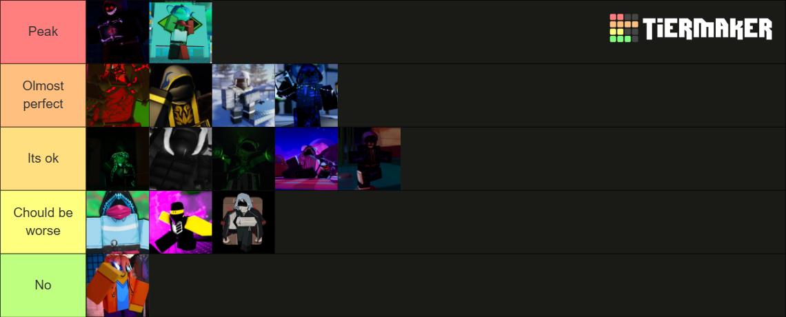 Forsaken Taph skin tierlist Tier List (Community Rankings) - TierMaker