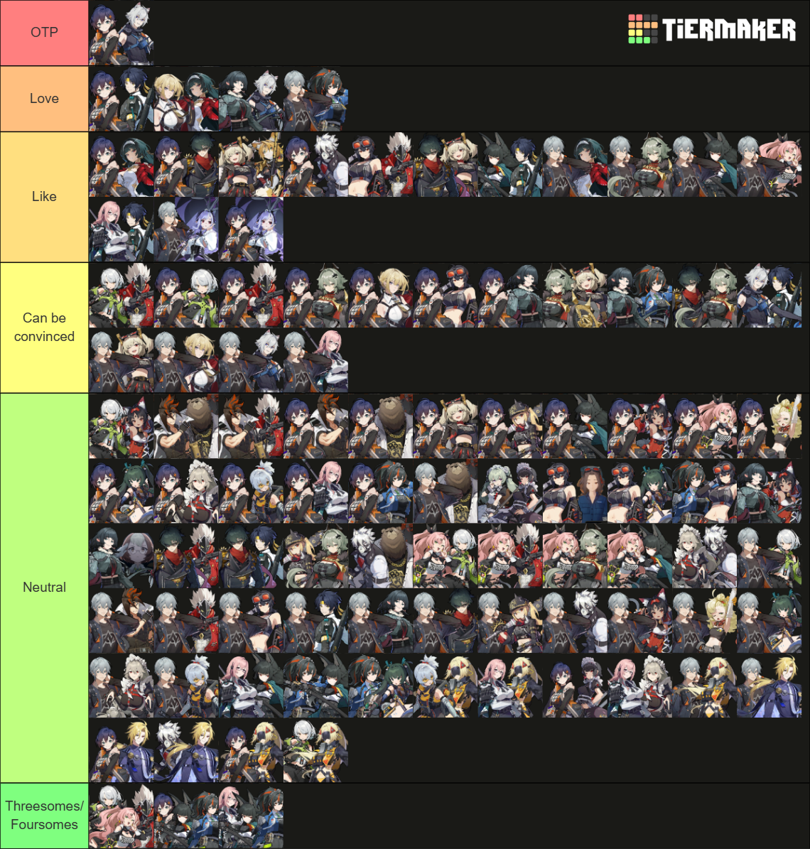 Zenless Zone Zero ships Tier List (Community Rankings) - TierMaker
