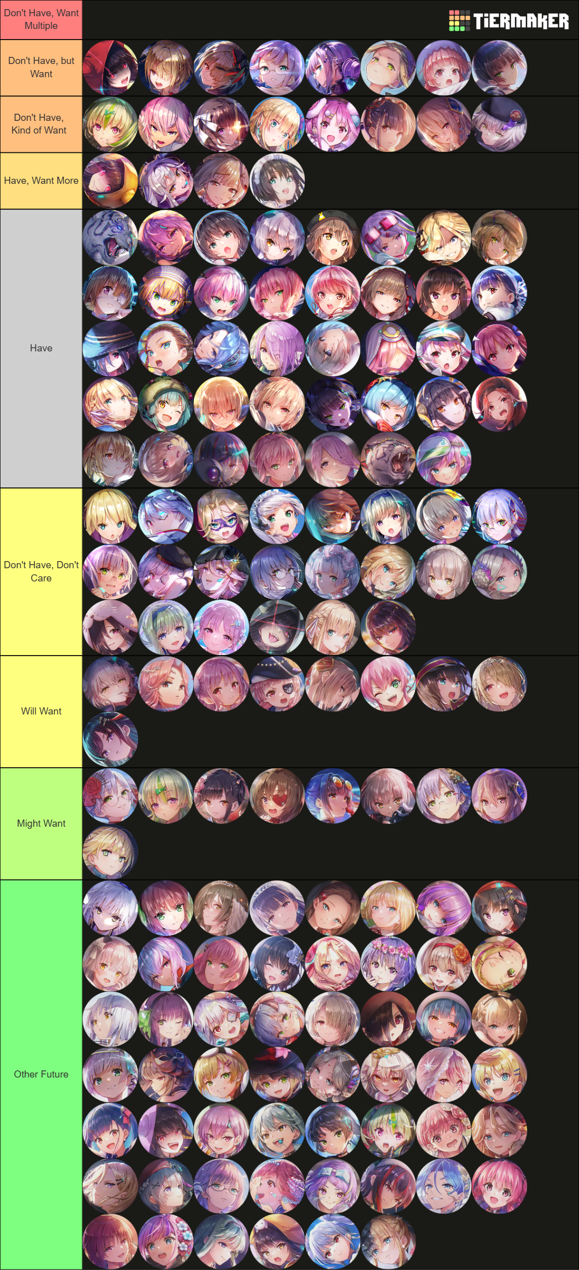 Heaven Burns Red SS Styles Maker Tier List (Community Rankings) - TierMaker