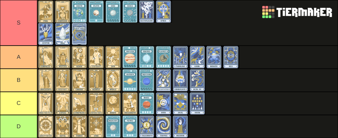 Balatro Consumables Tier List (Community Rankings) - TierMaker