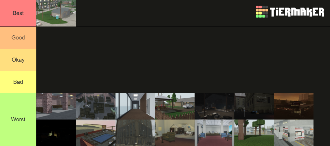 Blood Debt Maps Tier List (Community Rankings) - TierMaker