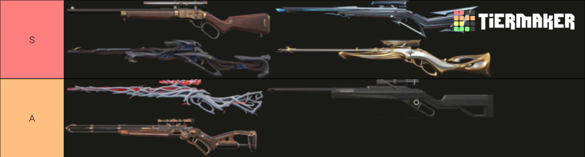 Valorant Marshal Skins (September 2025) Tier List (Community Rankings ...