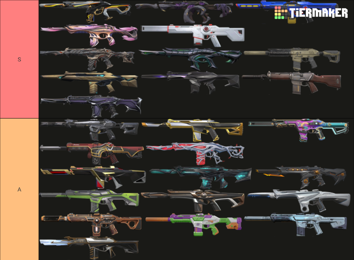 Valorant Phantom Skins (May 2025) Tier List (Community Rankings ...