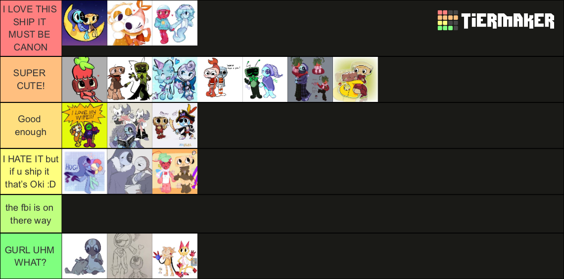 Dandy’s world ships Tier List (Community Rankings) - TierMaker