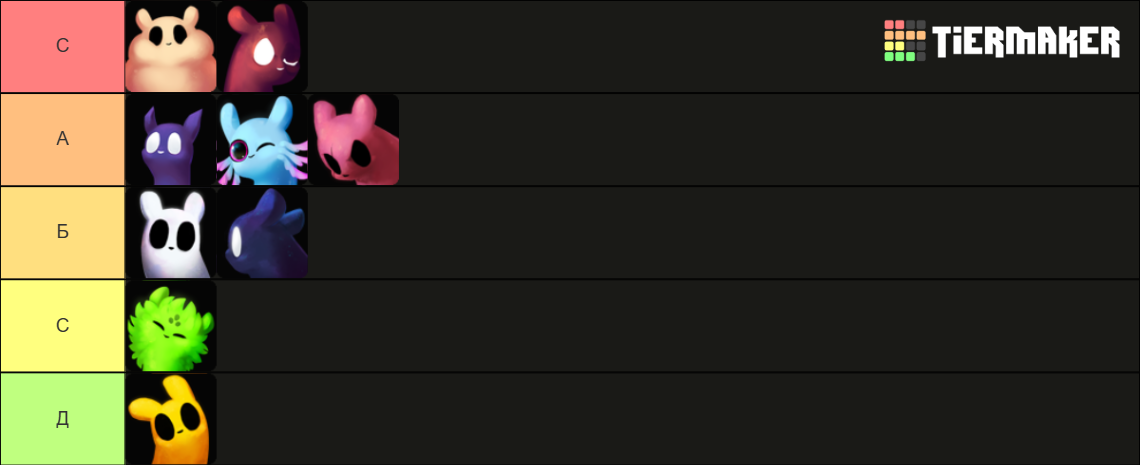 Rain World Slugcats Tier List (Community Rankings) - TierMaker