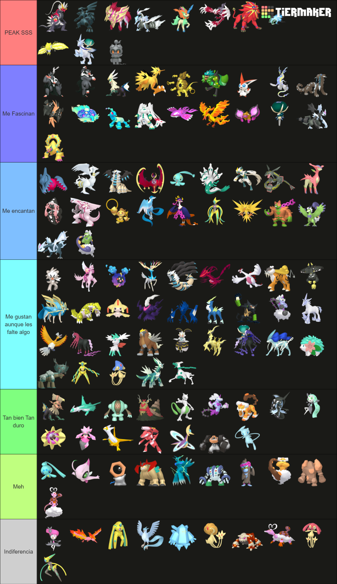 Shiny Pokemon Tier List (Community Rankings) - TierMaker
