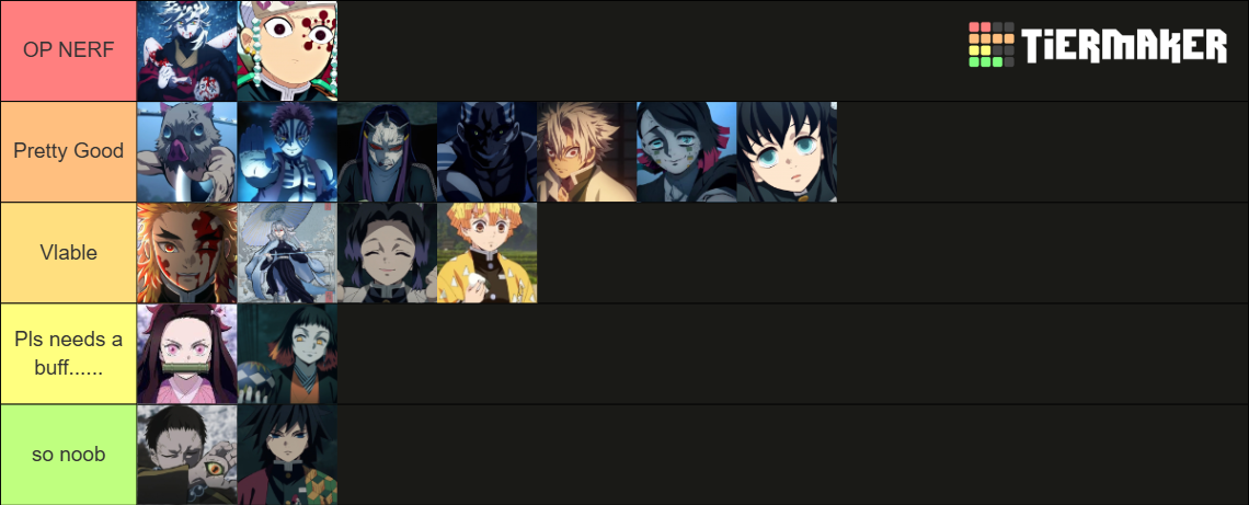 Project Slayers 1.5 Tier List (Community Rankings) - TierMaker