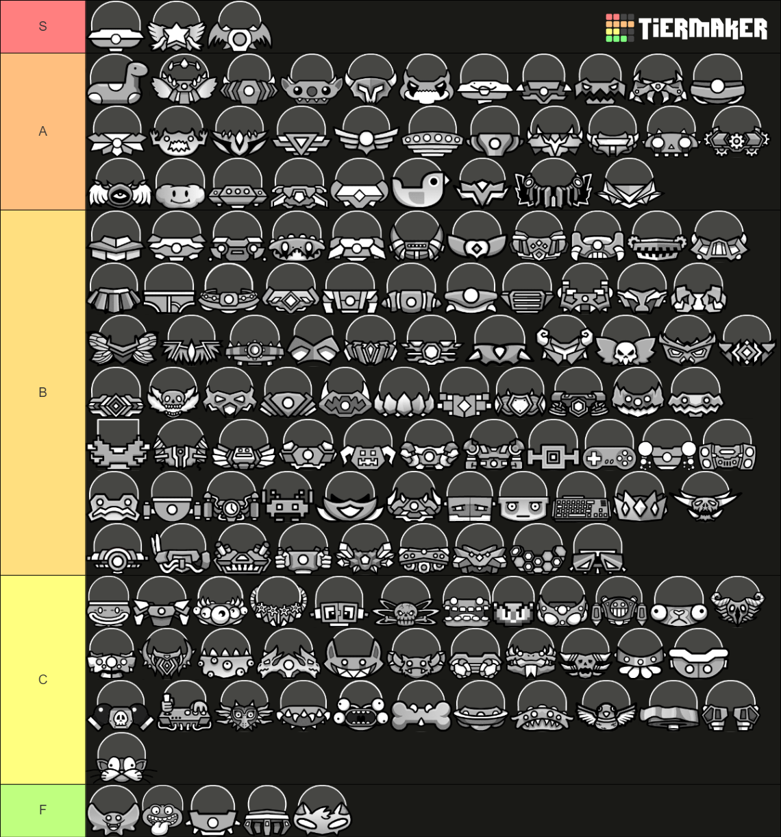 All Ufo's of GD 2.2 Tier List (Community Rankings) - TierMaker