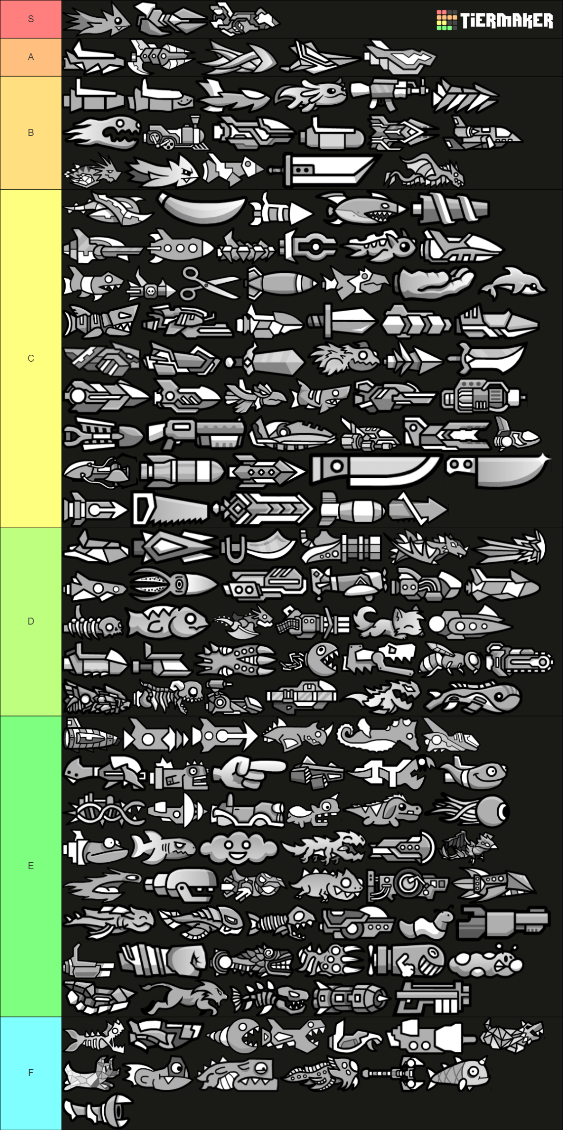 Geometry Dash Ships [2.21, UPDATED FOR 2.205] Tier List (Community ...