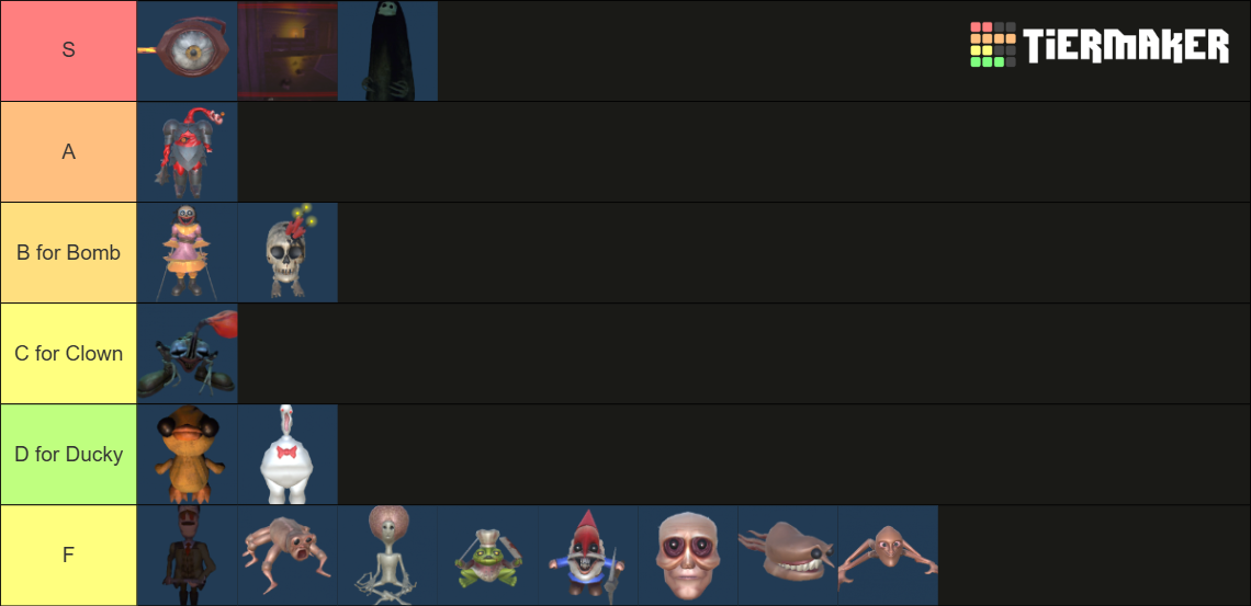 R.E.P.O Repo Enemies Entity Tier List (Community Rankings) - TierMaker