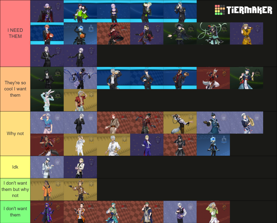 Disney Twisted Wonderland - cards Tier List (Community Rankings ...