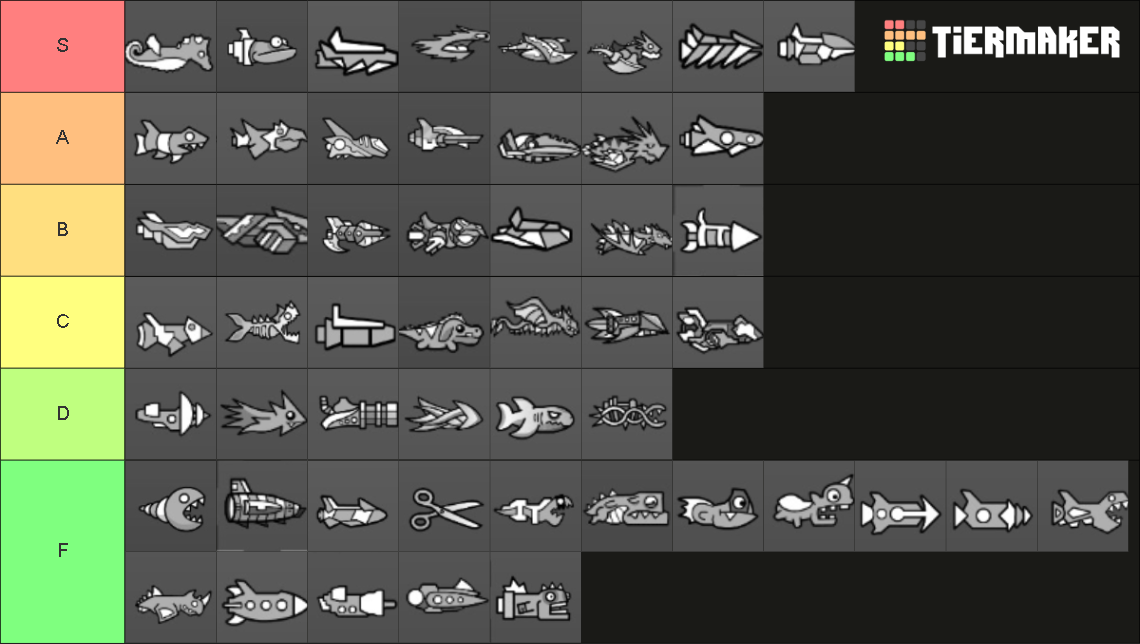 geometry dash ships Tier List (Community Rankings) - TierMaker