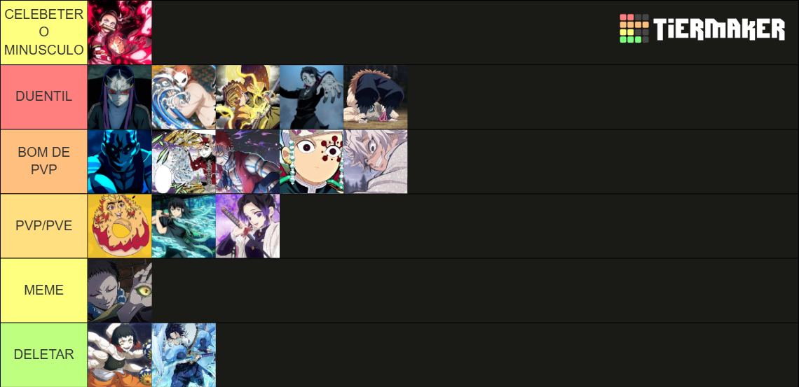 Project Slayer BDA and Breathing Upd 1.5 Tier List (Community Rankings ...