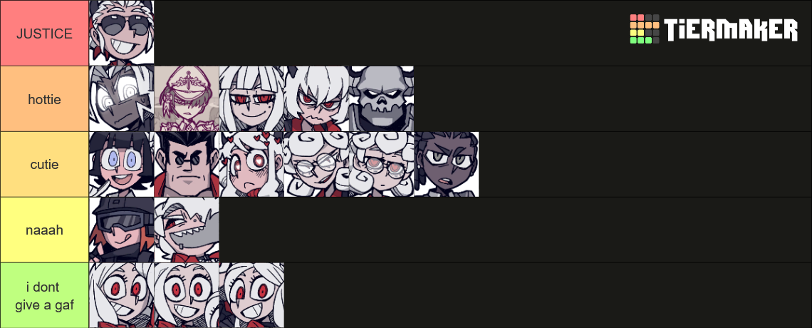 Helltaker Character Tier List (Community Rankings) - TierMaker